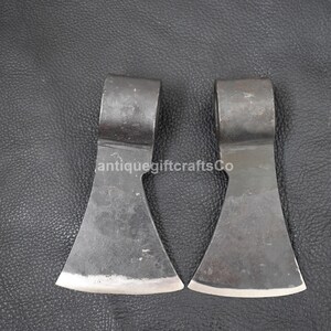 Viking Hand Forged Axe Head Pack of 2 - Etsy