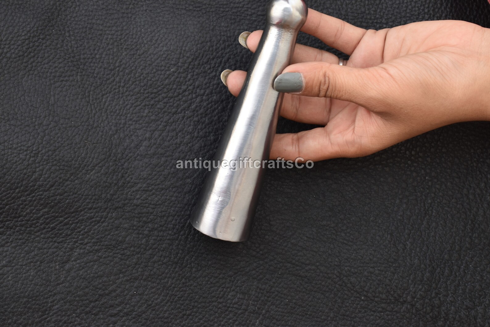 Hand Forged Mild Steel Flat Ended Butt Cap. Best Gift for Halloween ...