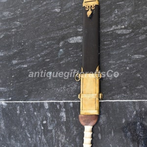 Handcrafted Roman Gladius Replica With Decorative Scabbard | Ancient ...