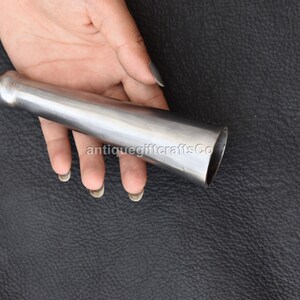 Hand Forged Mild Steel Flat Ended Butt Cap. Best Gift for Halloween ...