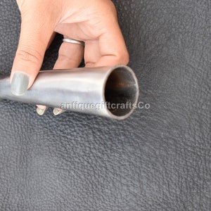 Hand Forged Mild Steel Flat Ended Butt Cap. Best Gift for Halloween ...