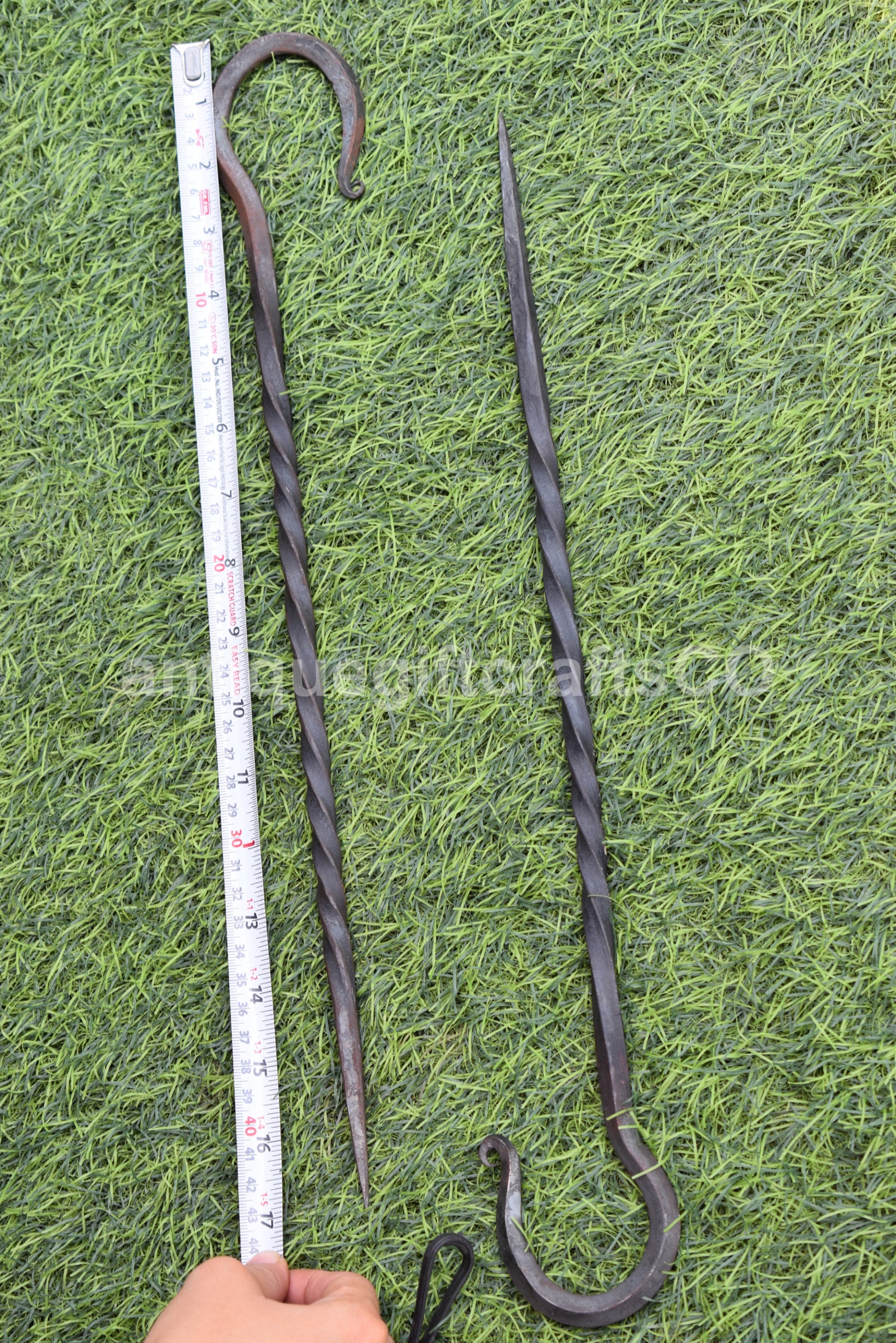 Hand-forged Viking Roasting Sticks – Medieval-style Iron Skewers (set ...