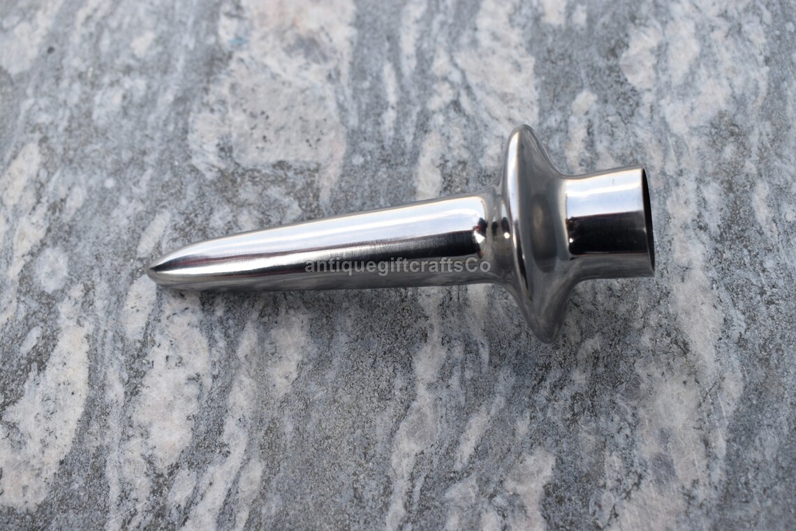 Hand-forged Decorative End Cap & Handle Fitting – Medieval-style ...