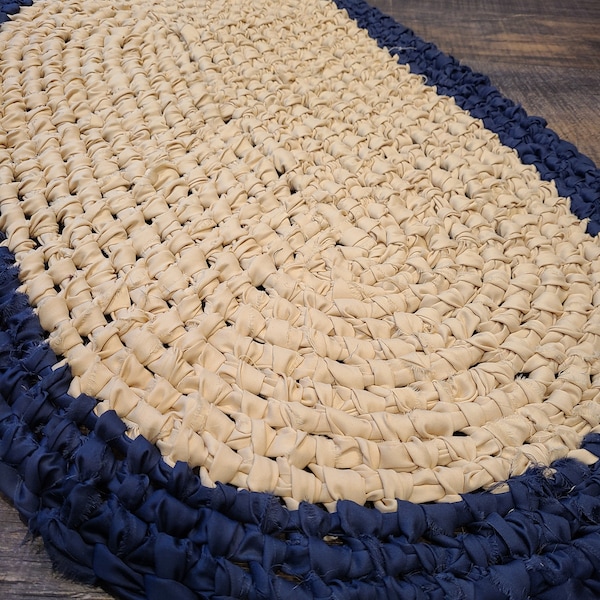 Country Rag Rug - Etsy