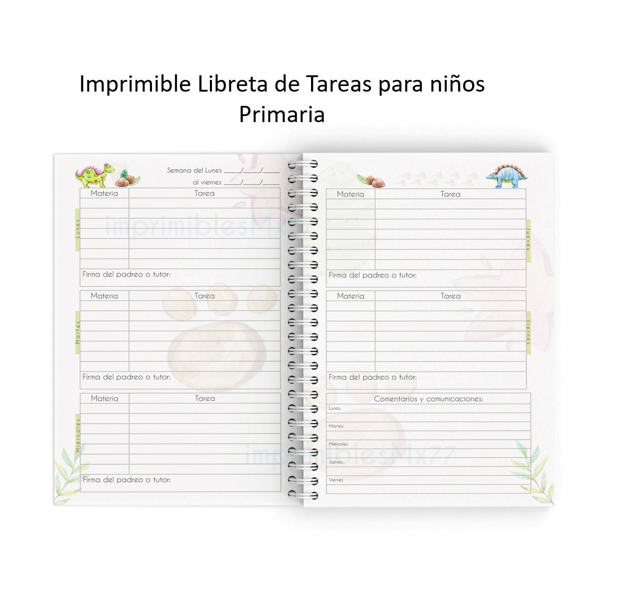 Printable Dinosaurs Half Letter Task Book - Etsy