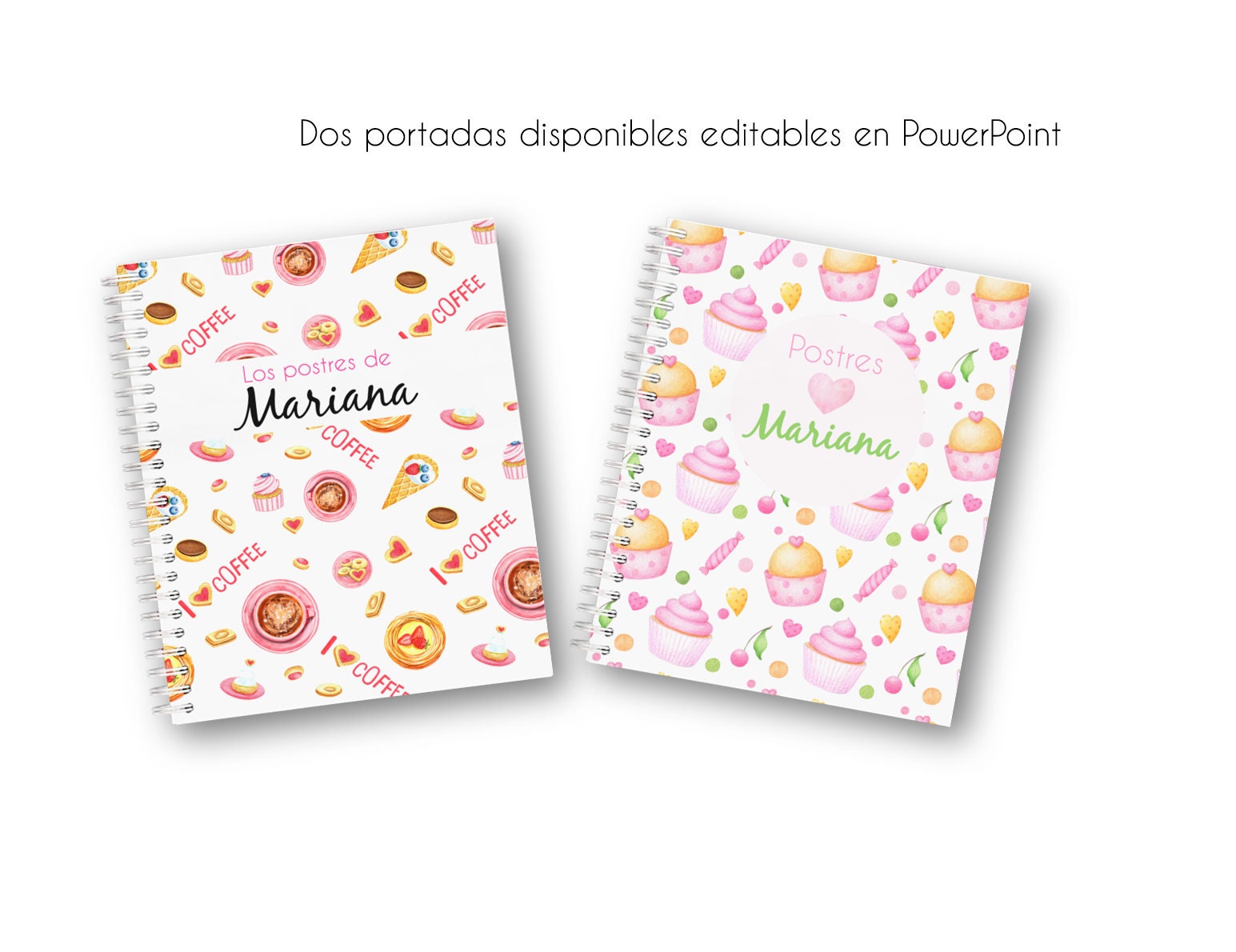 Printable Dessert Recipe File - Etsy