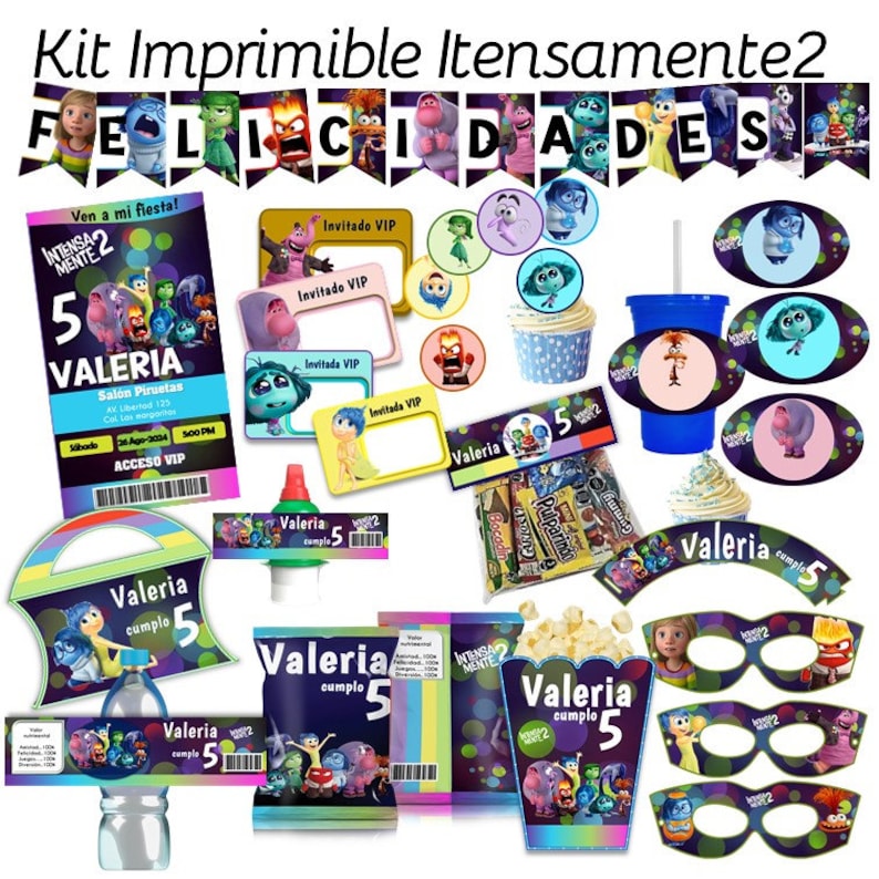 Printable Kit Intensely 2 Personalized Spanish Language - Etsy Canada