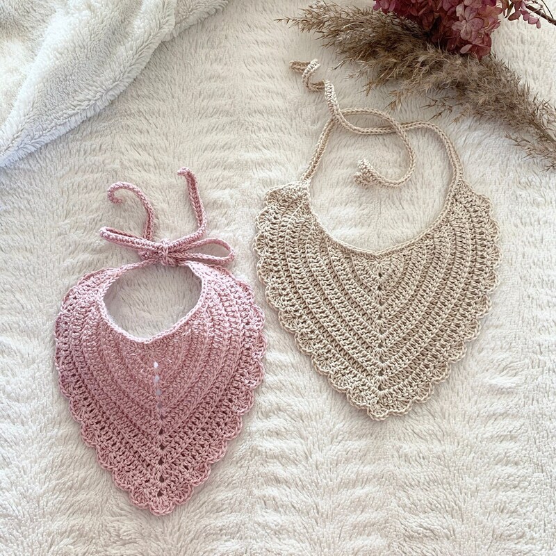 Crochet Bib Pattern - Etsy