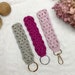 Crochet Pattern Wristlet, Keychain, English (US Terms) & Swedish - Etsy