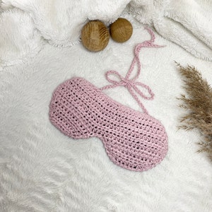 Crochet Pattern Eye Mask, Sleeping Mask, English US Terms & Swedish - Etsy