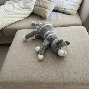 Couch Potato Cat Crochet Pattern, Amigurumi Plushie PDF - Etsy