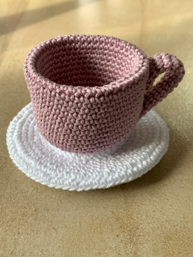 Crochet Pattern Tea Set for Kids Tea Party (PDF) - Etsy