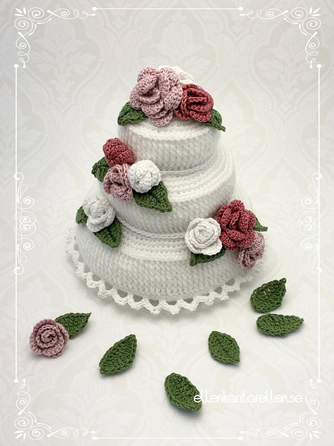 Pattern Crochet Wedding Cake - Etsy