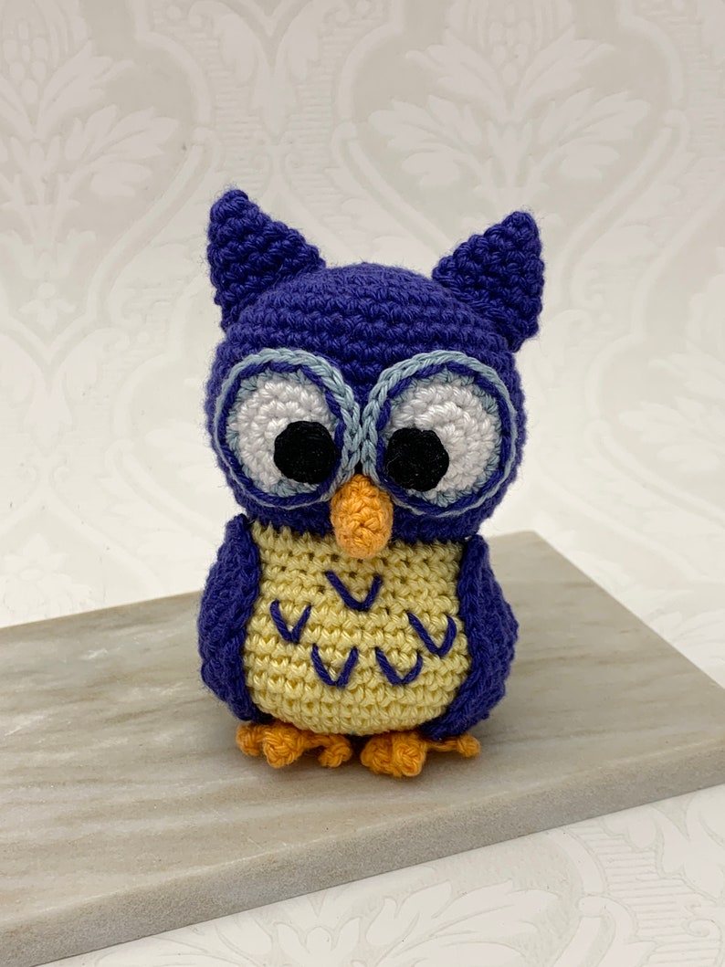 Crochet Pattern Cute Owls - Etsy