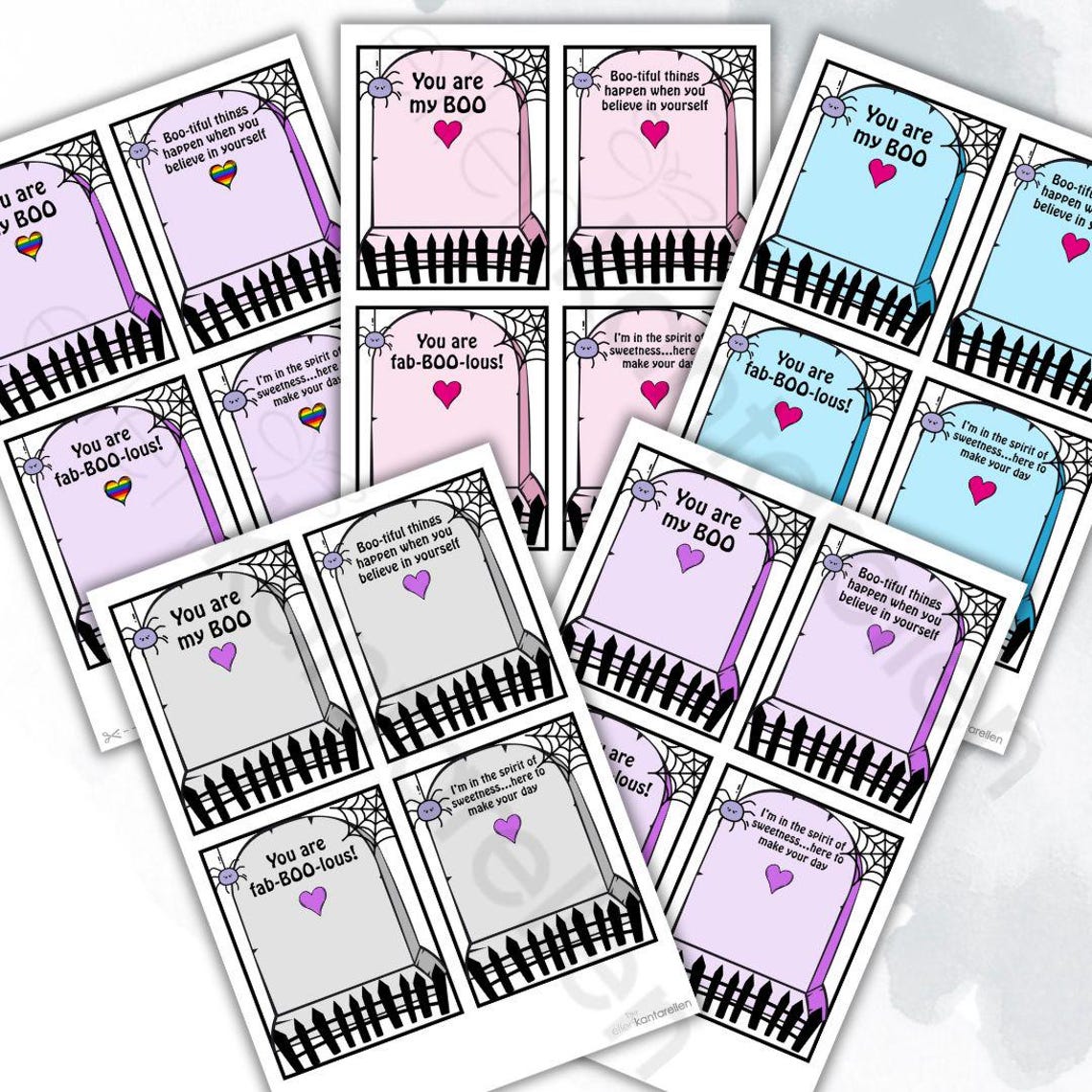 Ghost Hug Crochet Pattern + Printable Cards & Gift Bag Toppers (26 ...