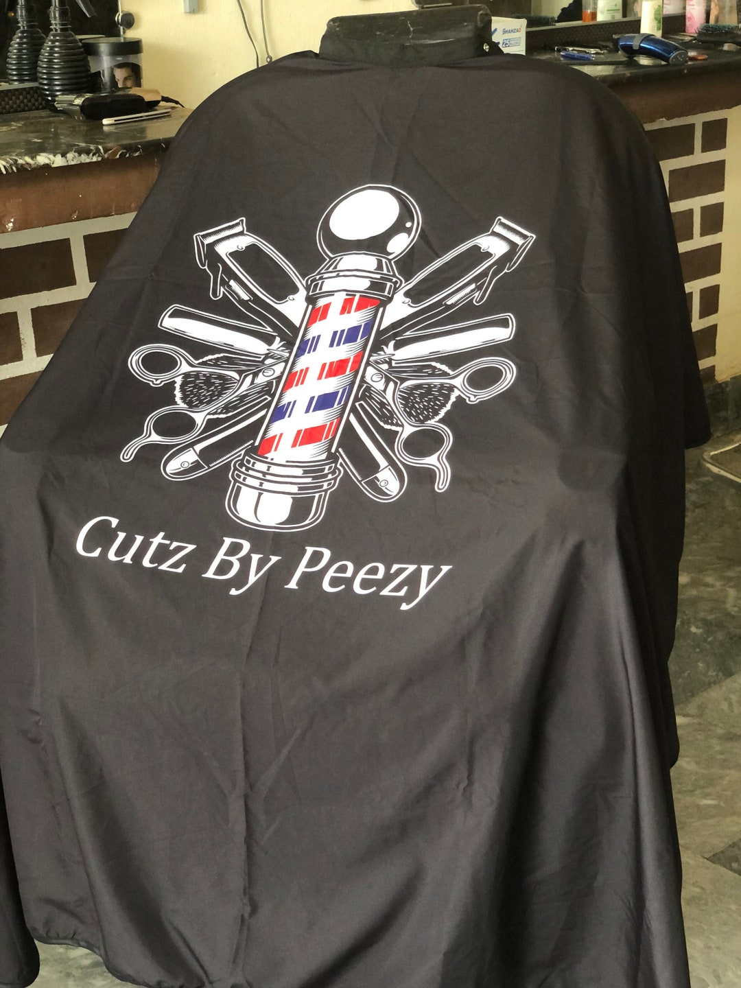 Personalized Barber Gown-custom Salon Apron Cosmetology Gifts New Year ...