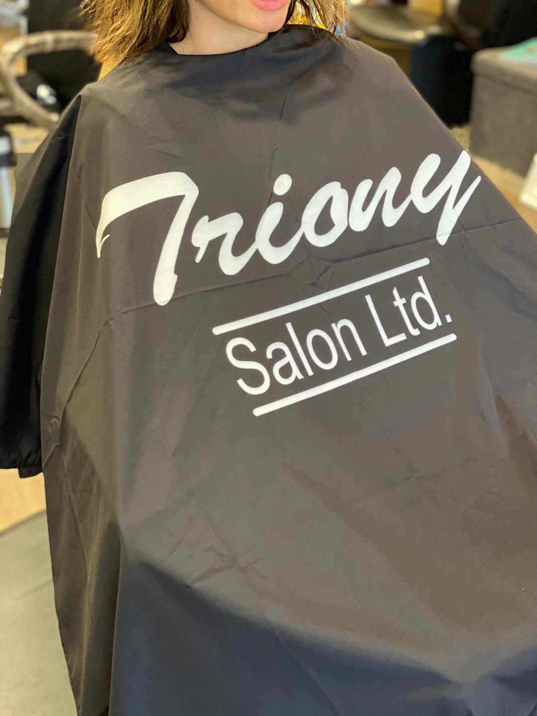 Custom Logo Styling Cape-cutting Cape Custom-salon Capes Aprons-fast ...