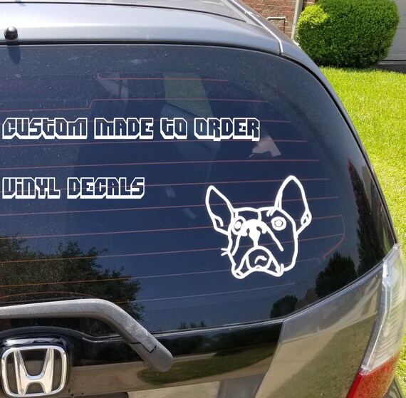 Customized Vinyl Decals Turn Your Photos Into Decals | Etsy