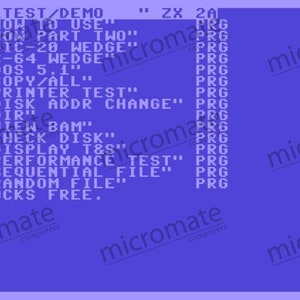 Commodore 64/128 1541 Disk Drive Test Utilities & Demo 5.25 Floppy Disk ...
