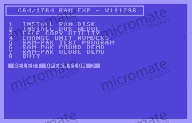 Commodore 1764 256k RAM Expansion Unit C64 5.25 Utilities Floppy Disk ...