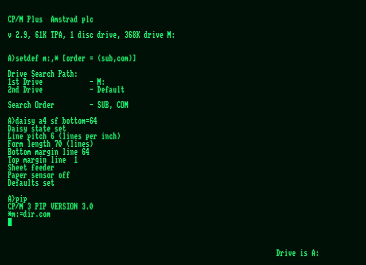 Amstrad PCW 9512 CP/M CPM+ V2.9 CF2 3" System Floppy Boot Disk - Etsy UK