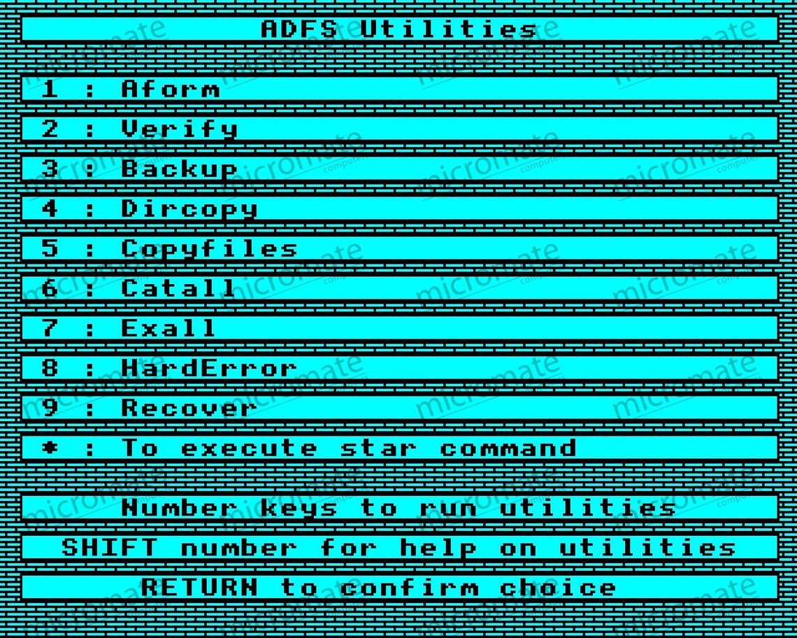 BBC Master Series 128k 5.25 Welcome & Utilities 5.25 Floppy Disk - 80 ...