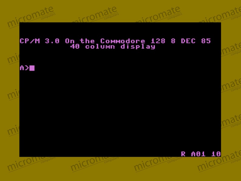 Commodore 128 CP/M CPM 3.0 System & Utilities 1541/1570/1571 Drive ...