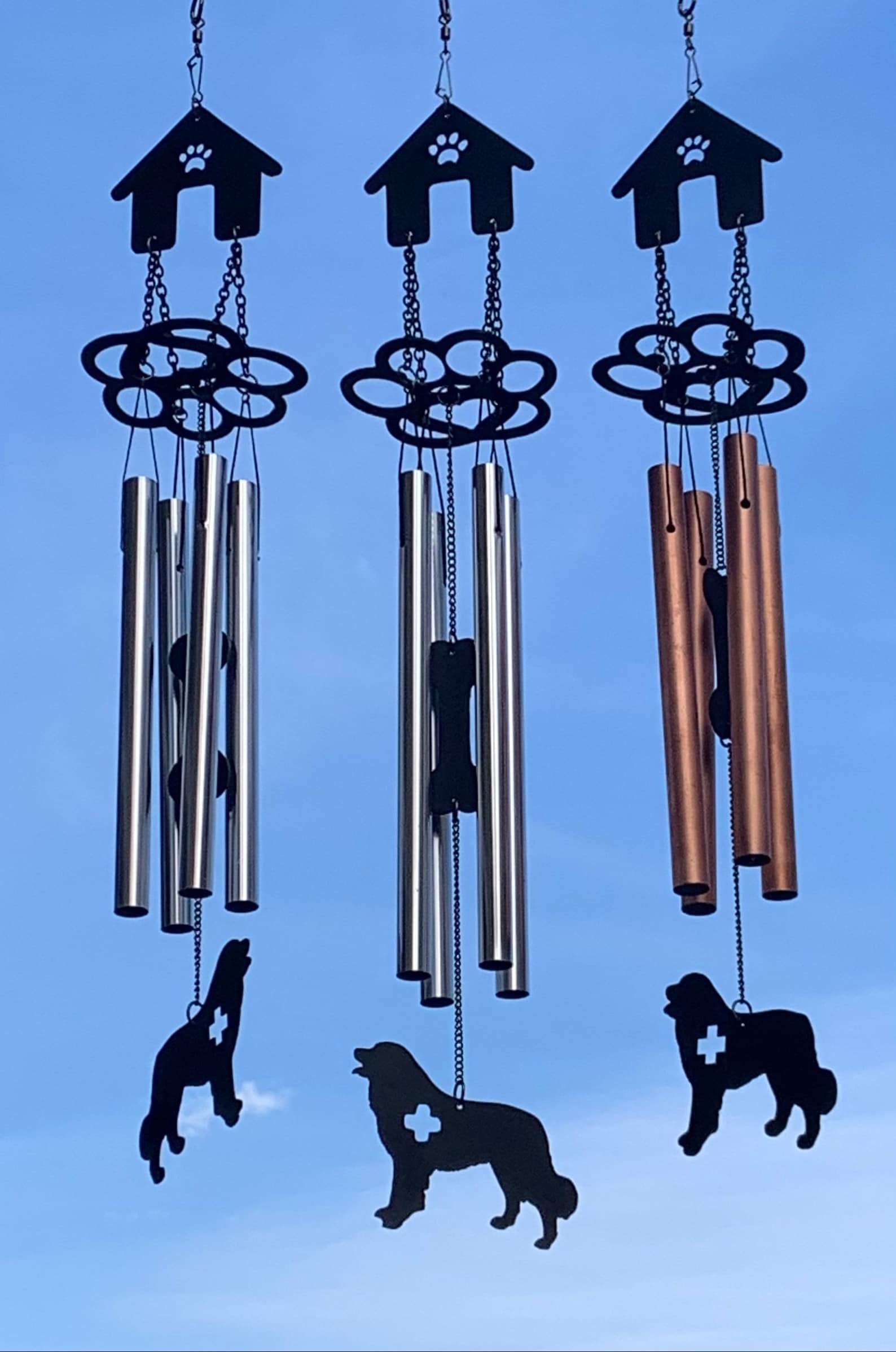 Dog Gone Chimes Steel Dog Wind Chime PRICES SLASHED Buy Now - Etsy