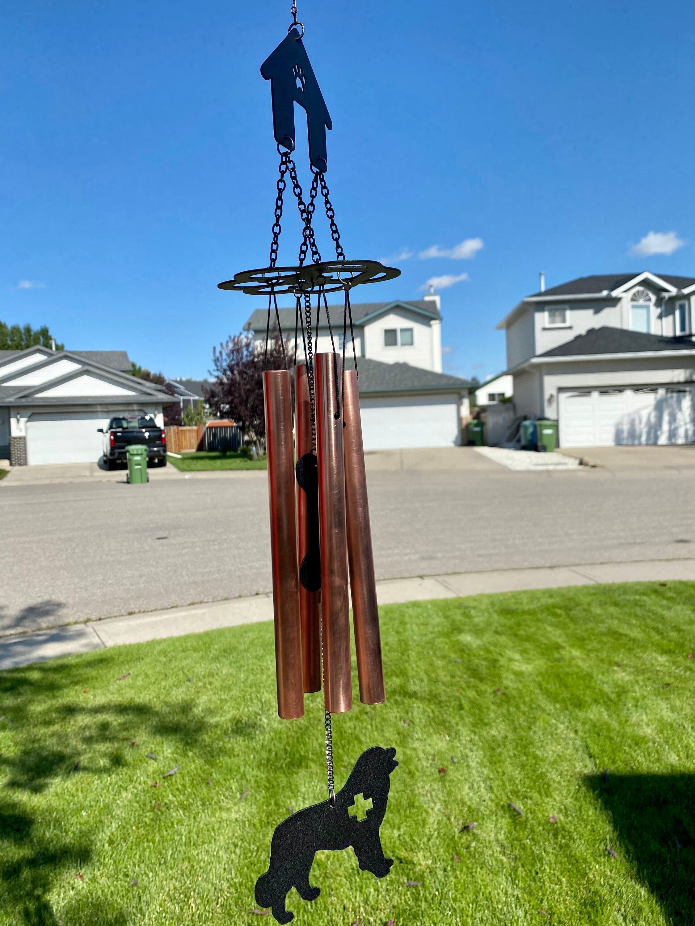 Dog Gone Chimes Steel Dog Wind Chime PRICES SLASHED Buy Now - Etsy