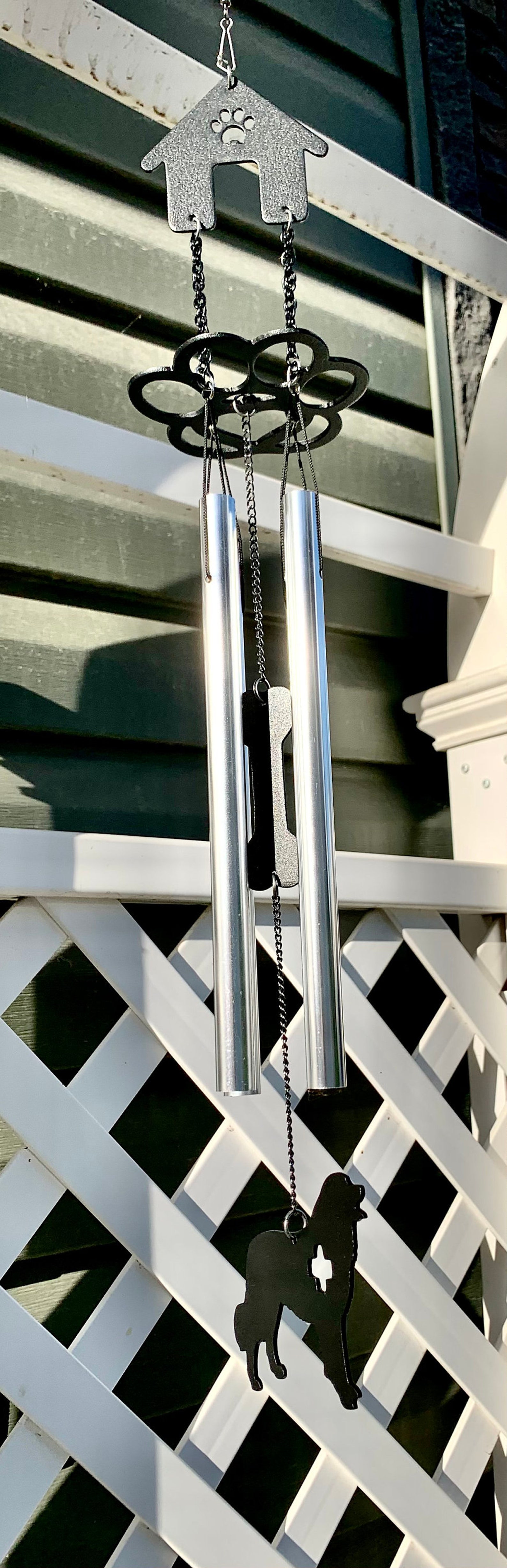 Dog Gone Chimes Steel Dog Wind Chime PRICES SLASHED Buy Now - Etsy