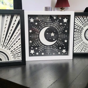 3D Layered Shadow Boxes - Etsy