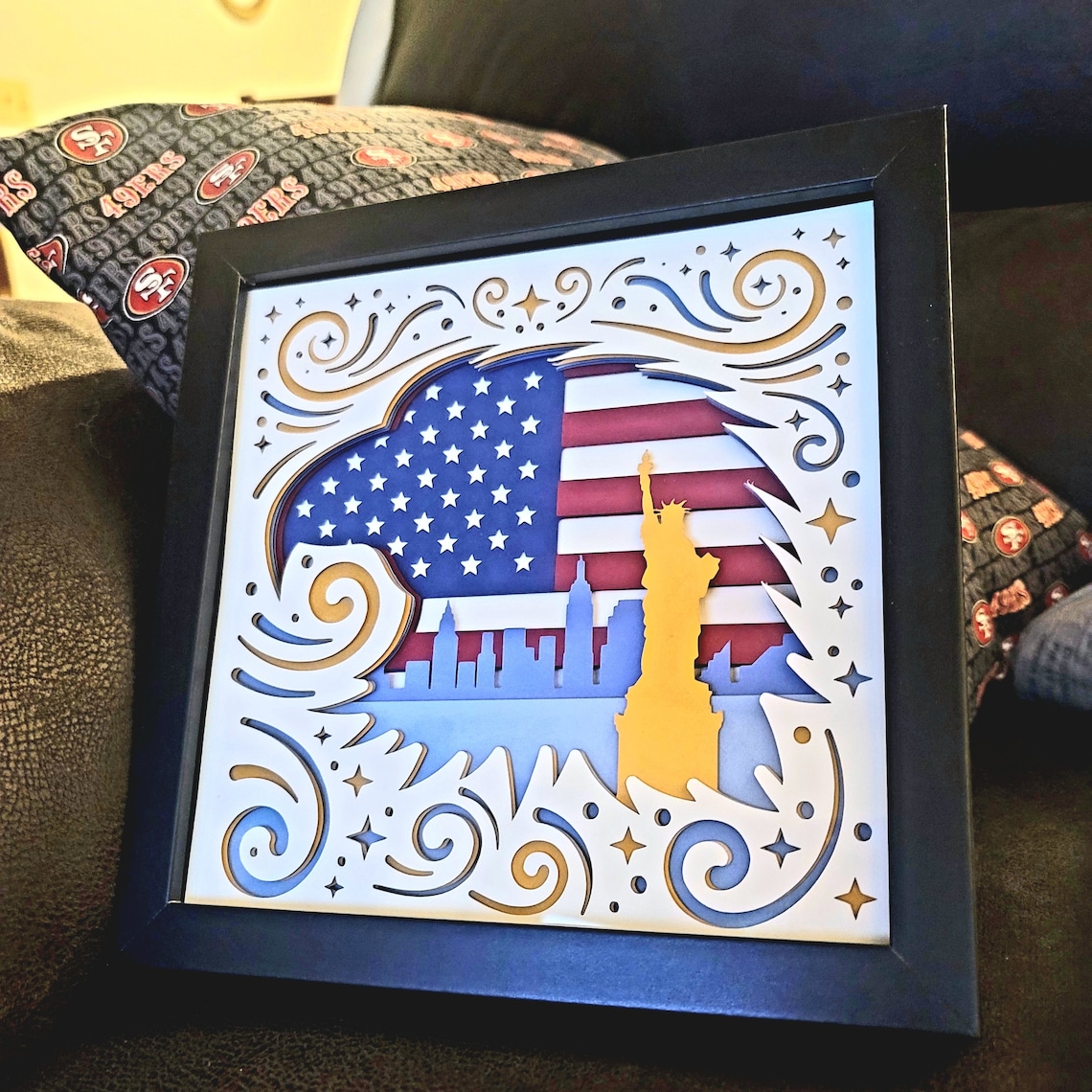 3D Layered Shadow Boxes - Etsy