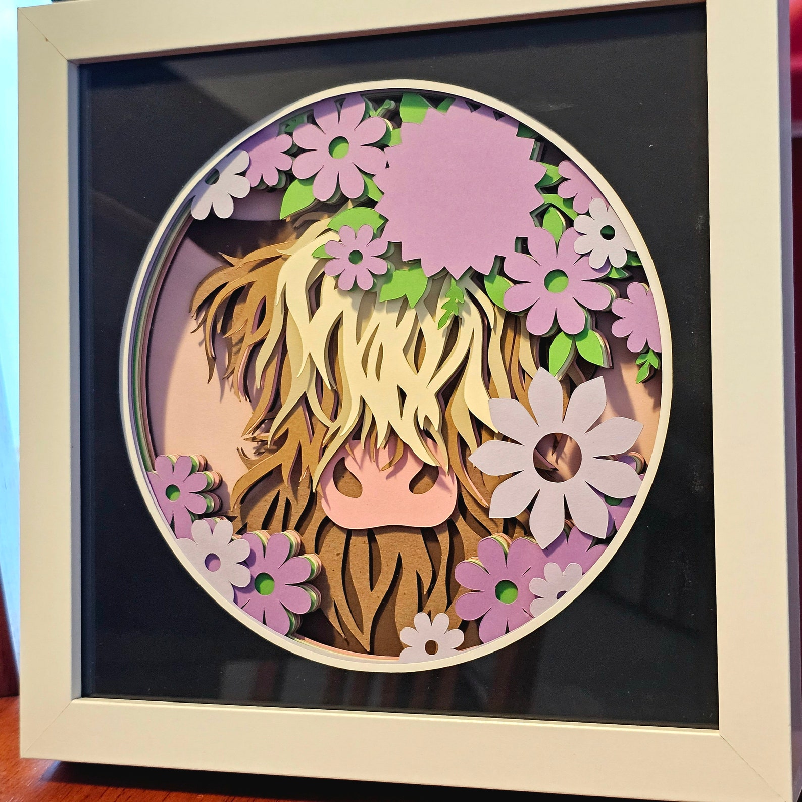 3D Layered Shadow Boxes - Etsy