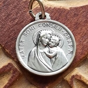 Vintage Pope Pius XII Double Sided Religious Medal Pendant Charm - Etsy