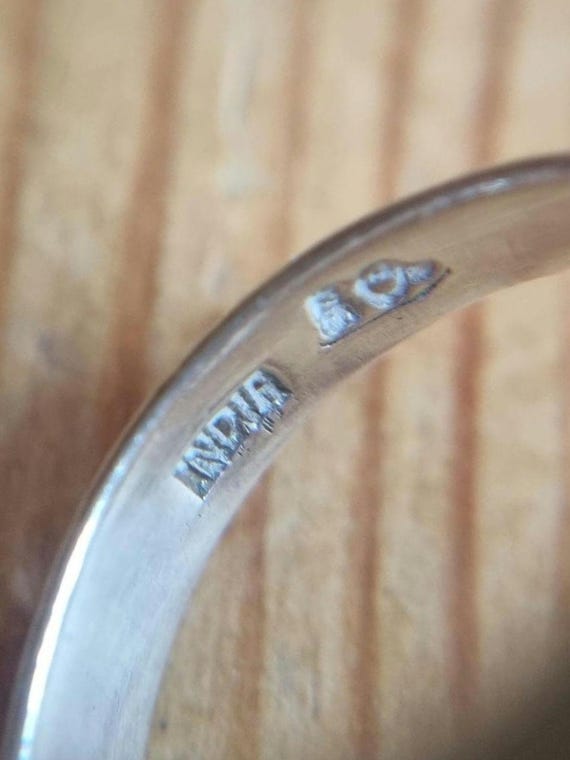 Large Sterling Silver Moonstone Star Flower Ring Indi… - Gem