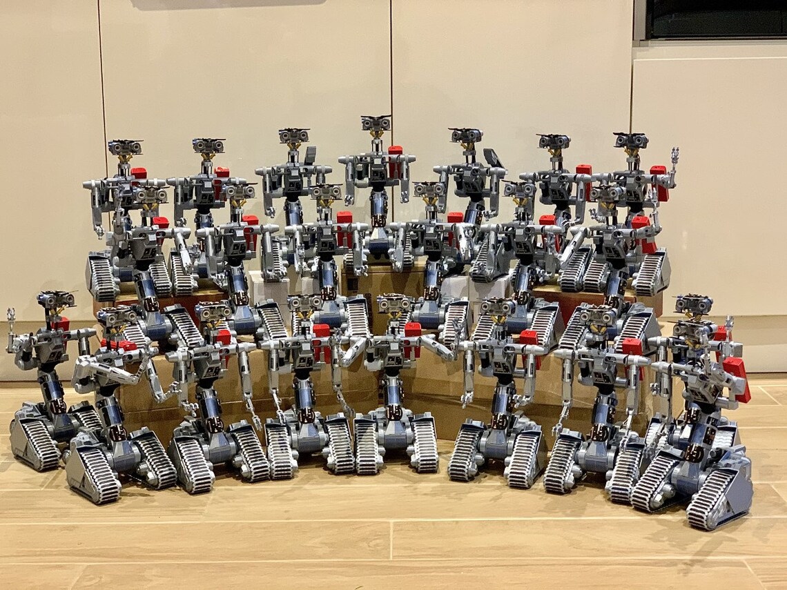 Movie Accurate Model of Johnny 5 From the 80's Film Short - Etsy