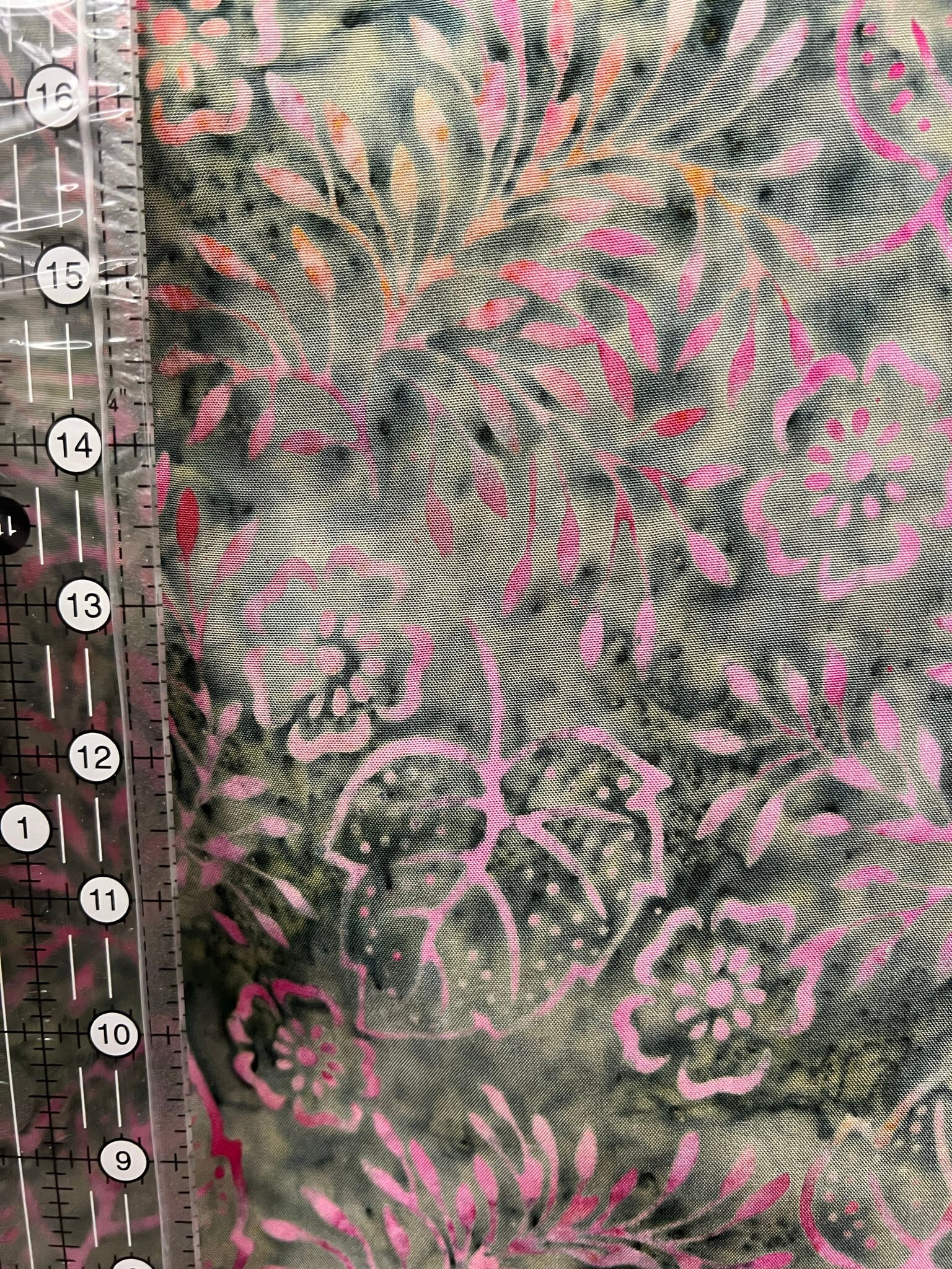 Rayon Batik Fabric Sold in 1/2 Yard Units - Etsy