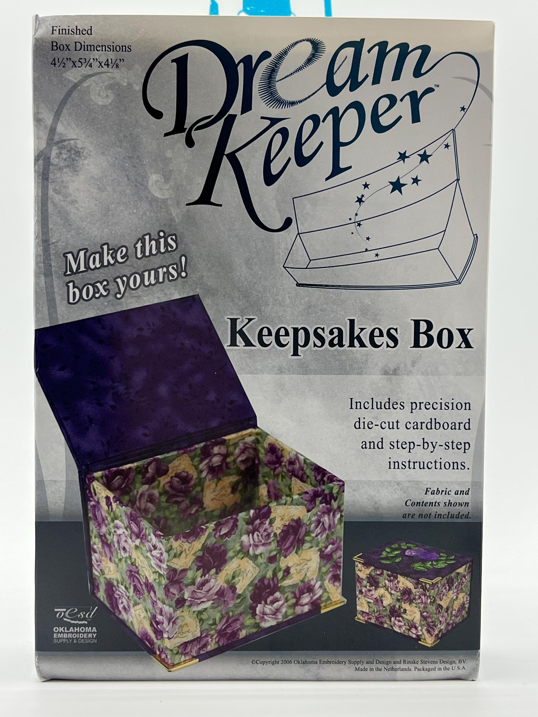 Dream Keeper Keepsake Box Kit - Die-cut Cardboard Kit With Step-by-step ...
