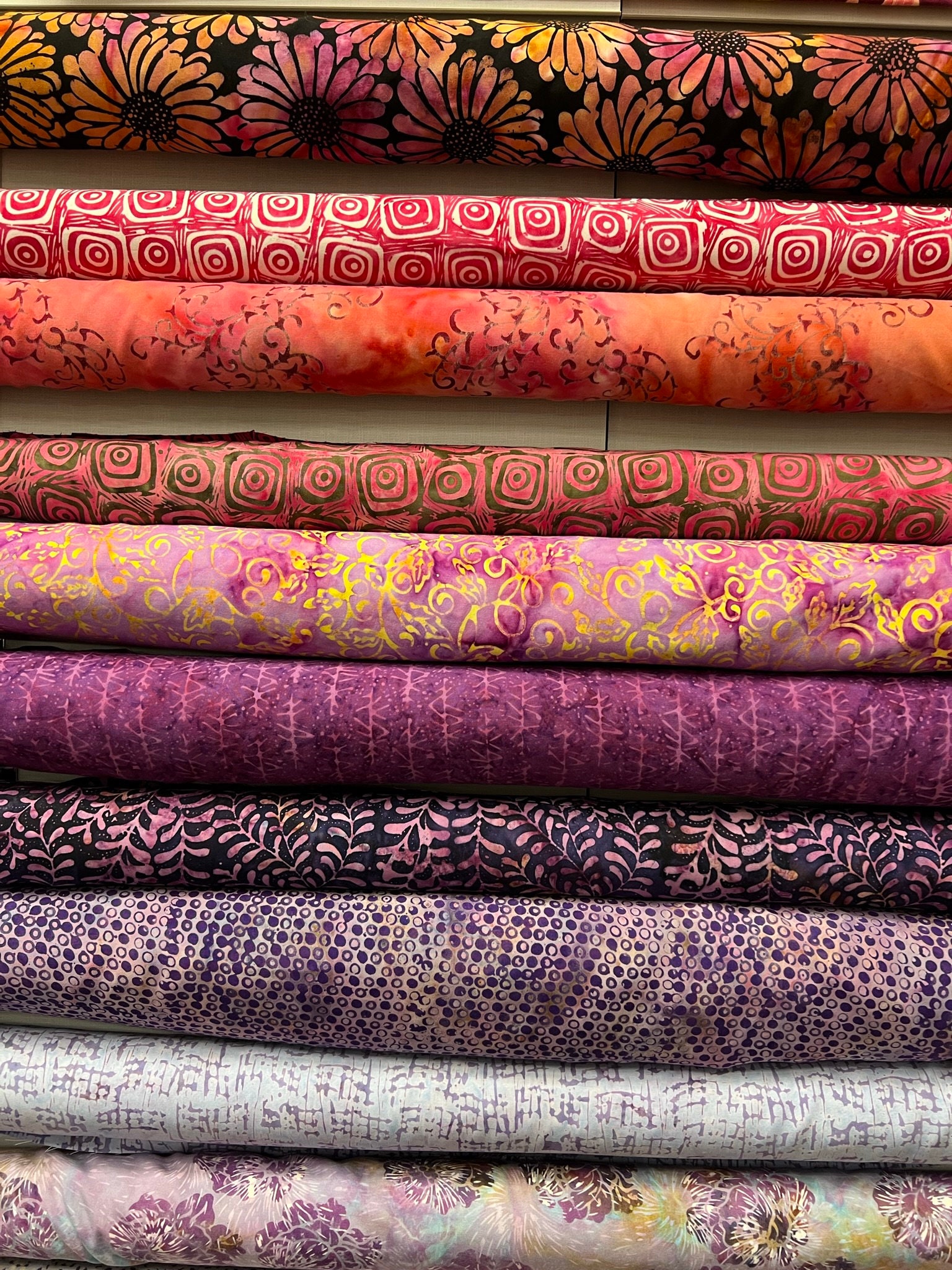 Rayon Batik Fabric - Sold in 1/2 Yard Units - Etsy