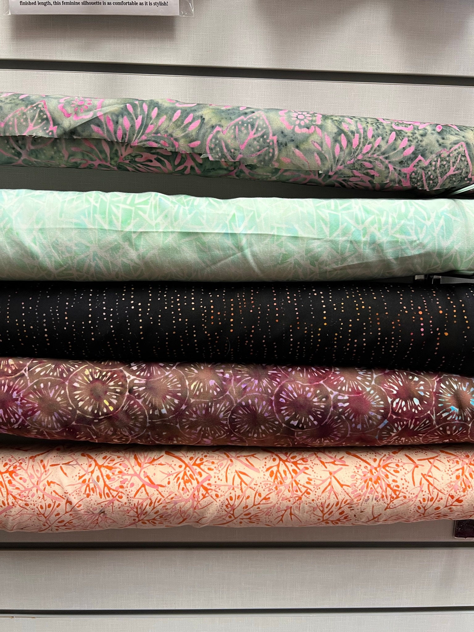 Rayon Batik Fabric - Sold in 1/2 Yard Units - Etsy