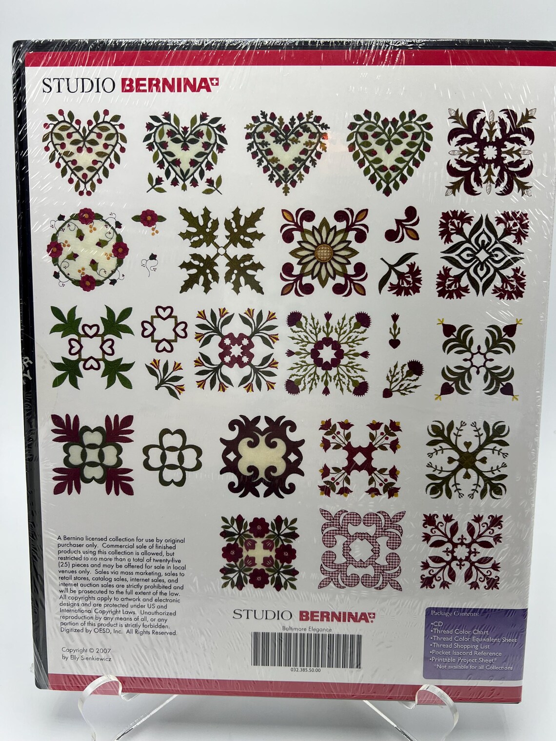 Bernina Embroidery Designs, Classic Swiss Designs, Studio Bernina ...
