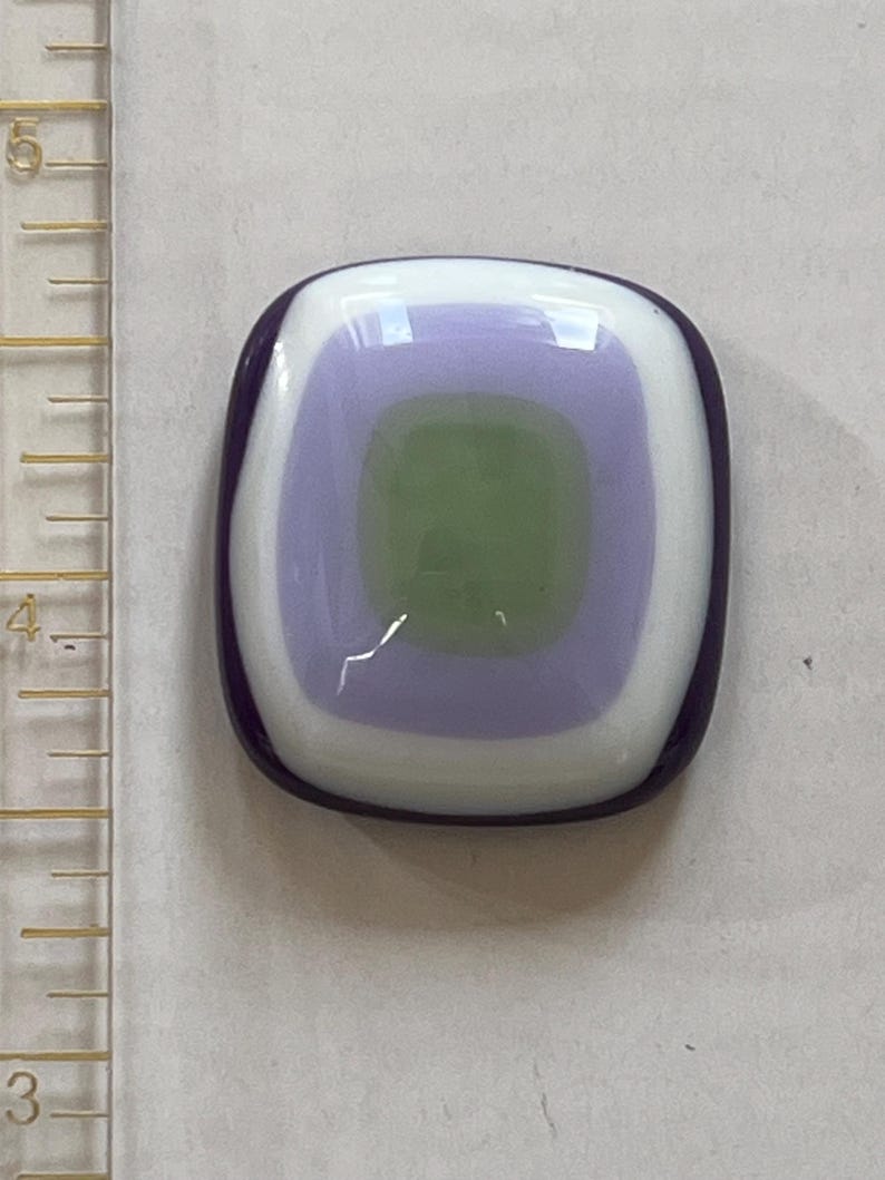 Glass Buttons - Artisan Made, Each Unique. All About 1-1/8". Perfect ...