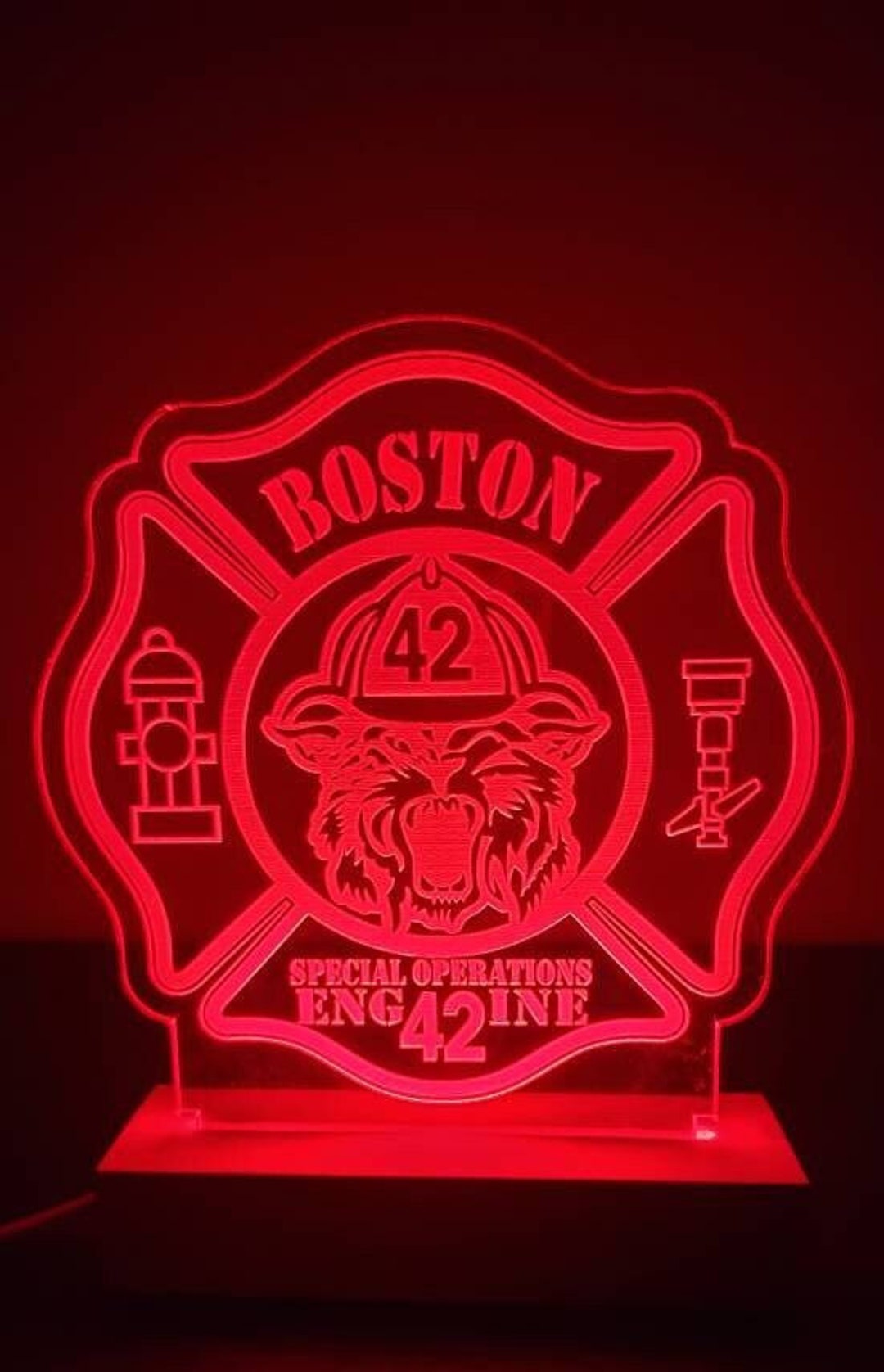 LED Company Sign | Business Display | Custom Personalized Light up ...