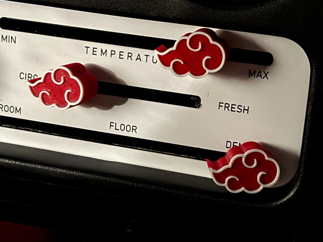 Akatsuki Cloud HVAC Slider Knobs for Miata MX5 Eunos NA MK1 - Etsy