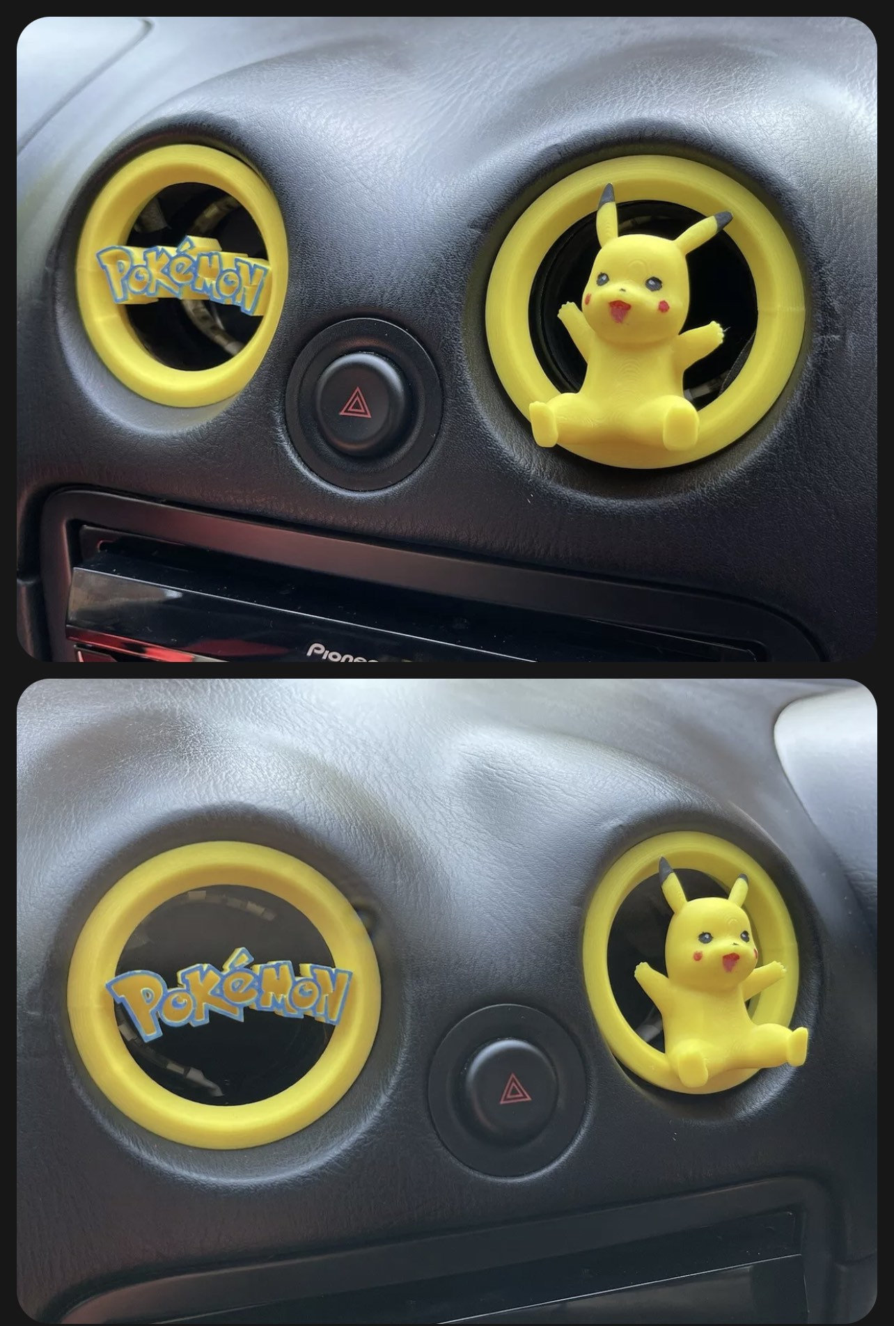 Pikachu Pokemon Mazda MX5 Miata Eunos Air Vent Covers X2 Fit | Etsy