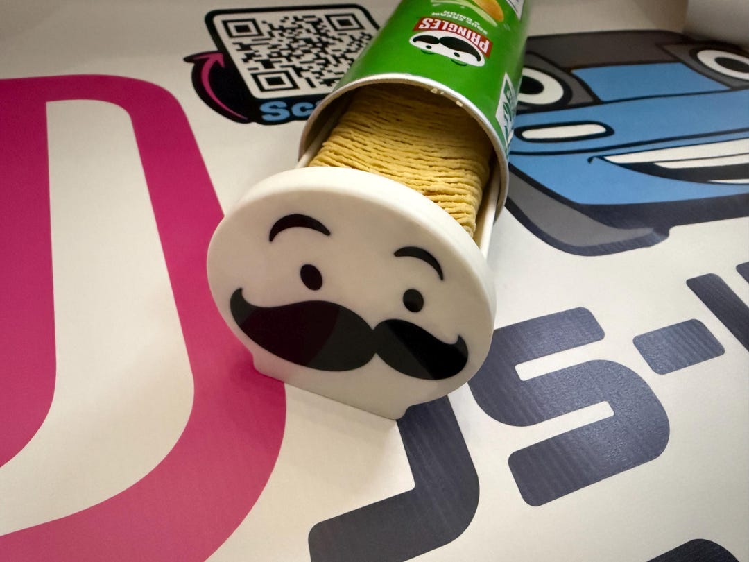Pringles Lid With Built-in Serving Tray - Etsy