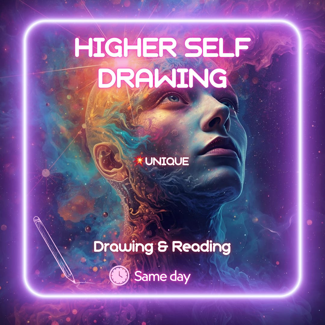 Higher Self Drawing — See Your Divine Energy Form - Etsy
