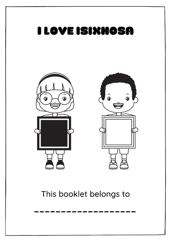 Foundation Phase Isixhosa Language Workbook Kid Printable | Etsy