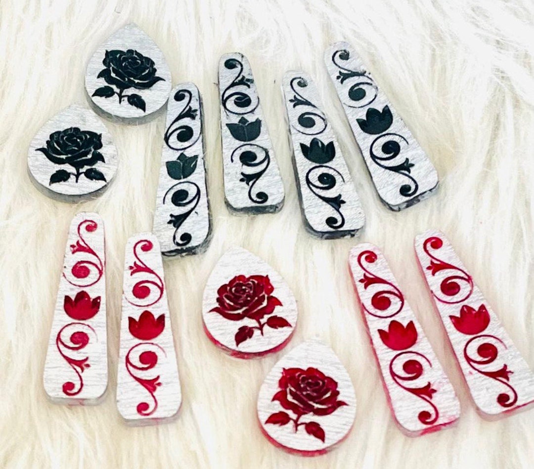 Rose Centers, Acrylic Centers, Bundle - Etsy