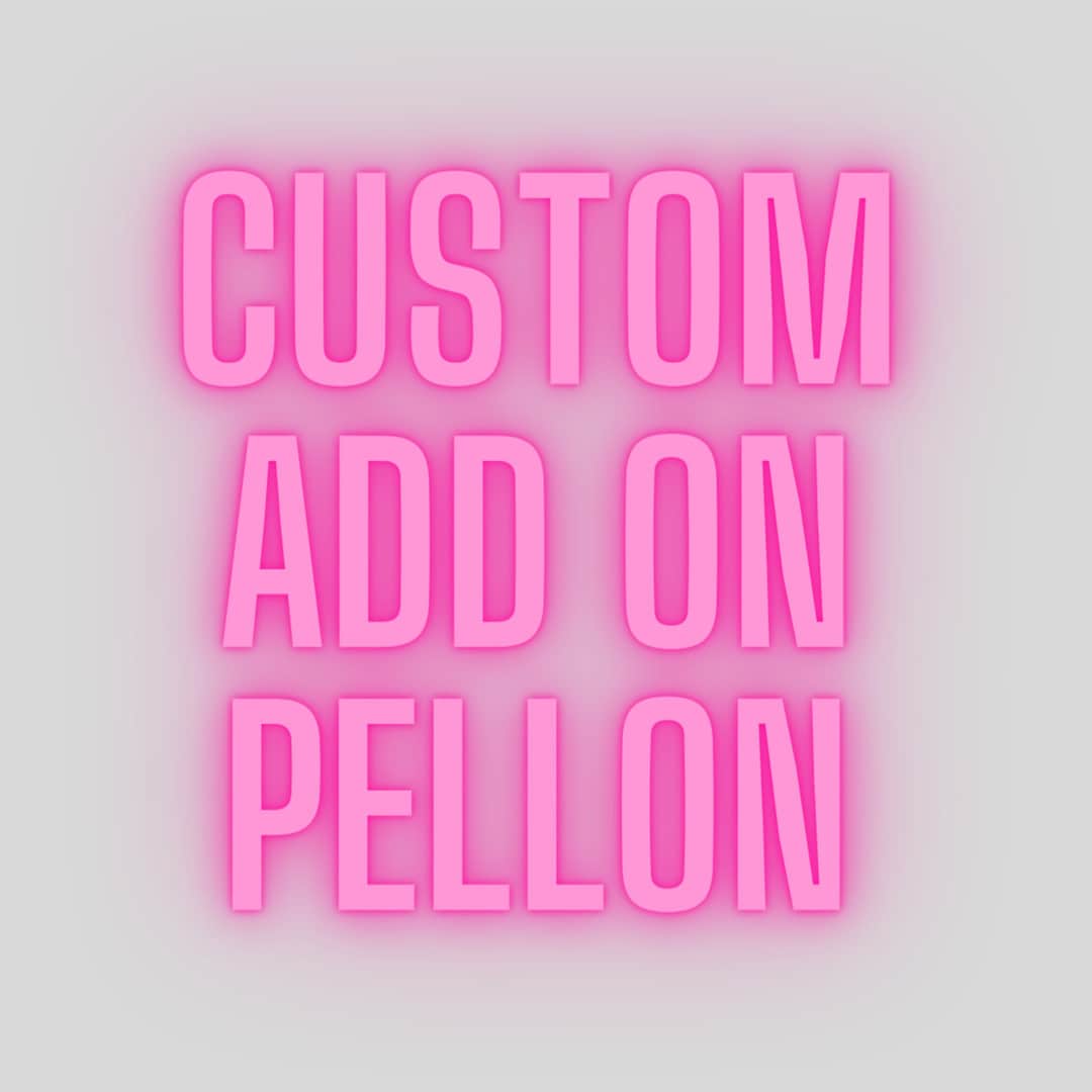 Custom Add on Pellon Designs - Etsy